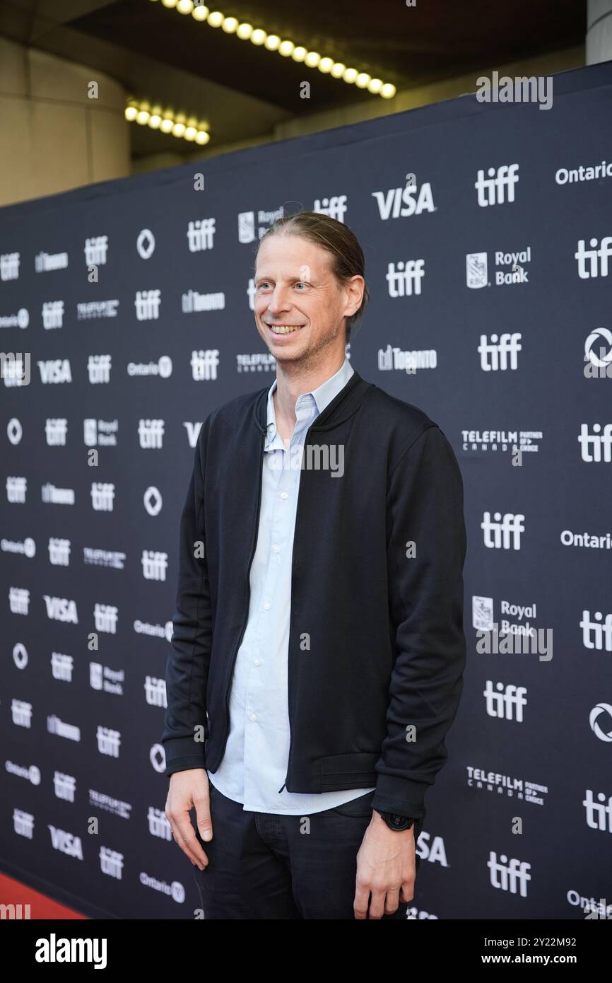 Jonas Katzenstein on the red carpet at the Toronto International Film ...