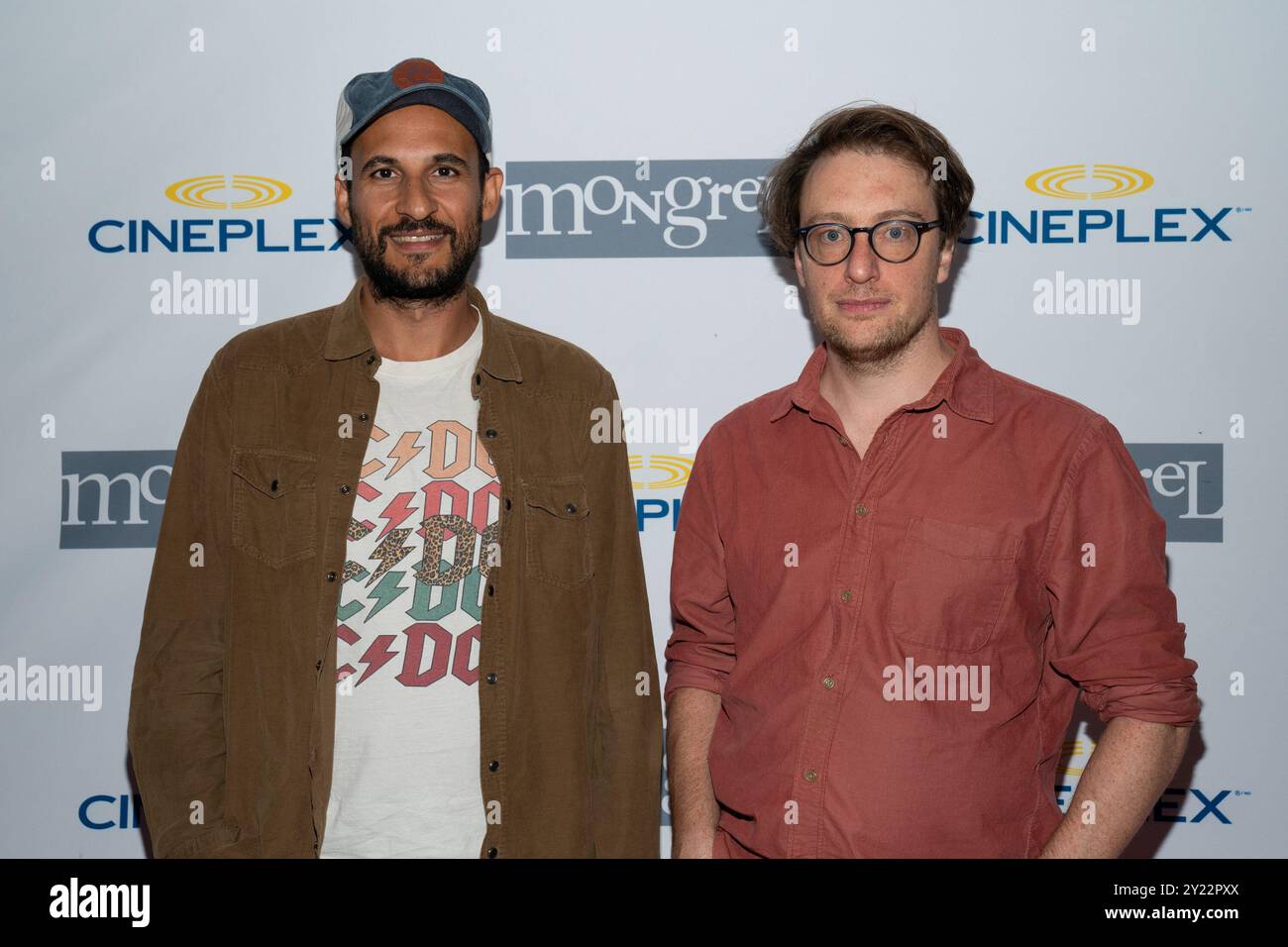 Toronto, Canada. 08th Sep, 2024. (L to R) Ali Abbasi and Gabriel ...