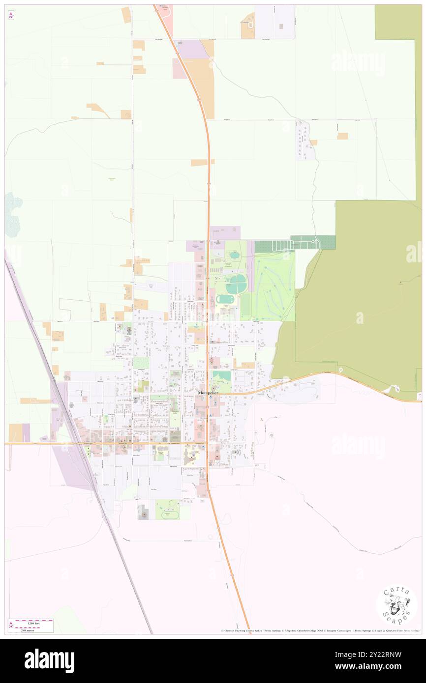 Montpelier, Bear Lake County, US, United States, Idaho, N 42 19' 19 ...