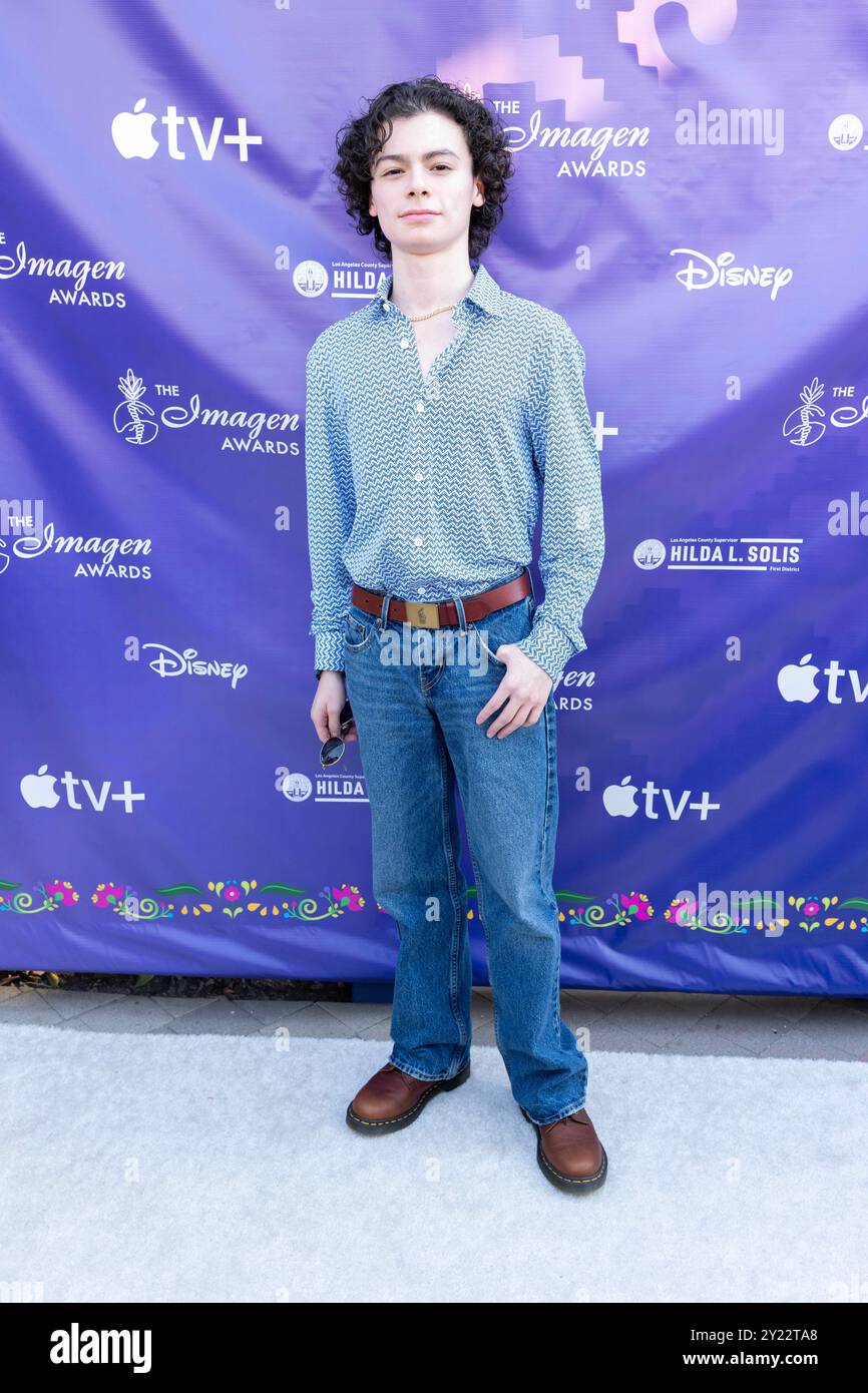 Los Angeles, USA. 08th Sep, 2024. Actor Raphael Alejandro attends 39th Annual Imagen Awards ...
