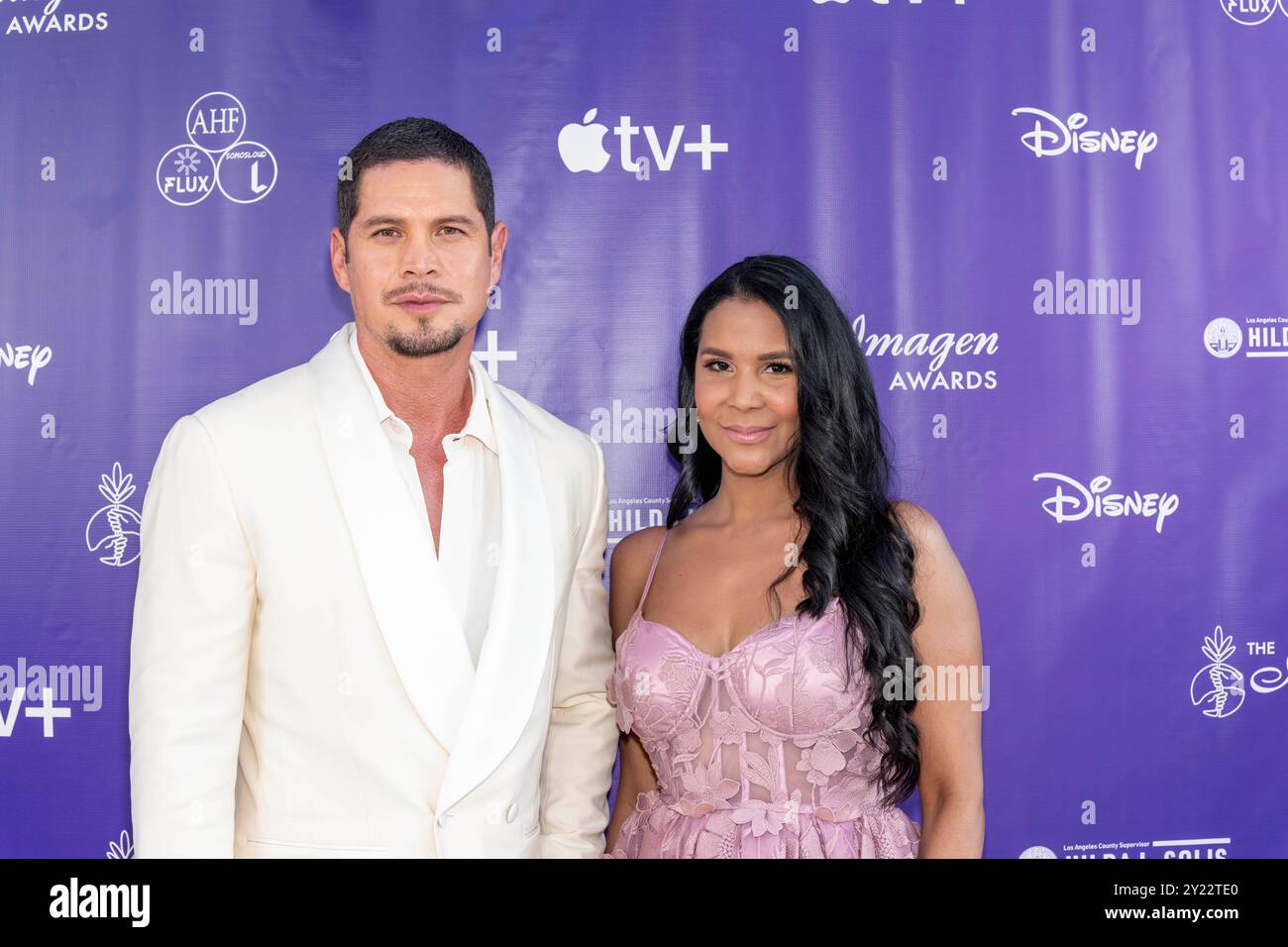 Los Angeles, USA. 08th Sep, 2024. Actor JD Pardo, Actress Angie Ayala attend 39th Annual Imagen ...