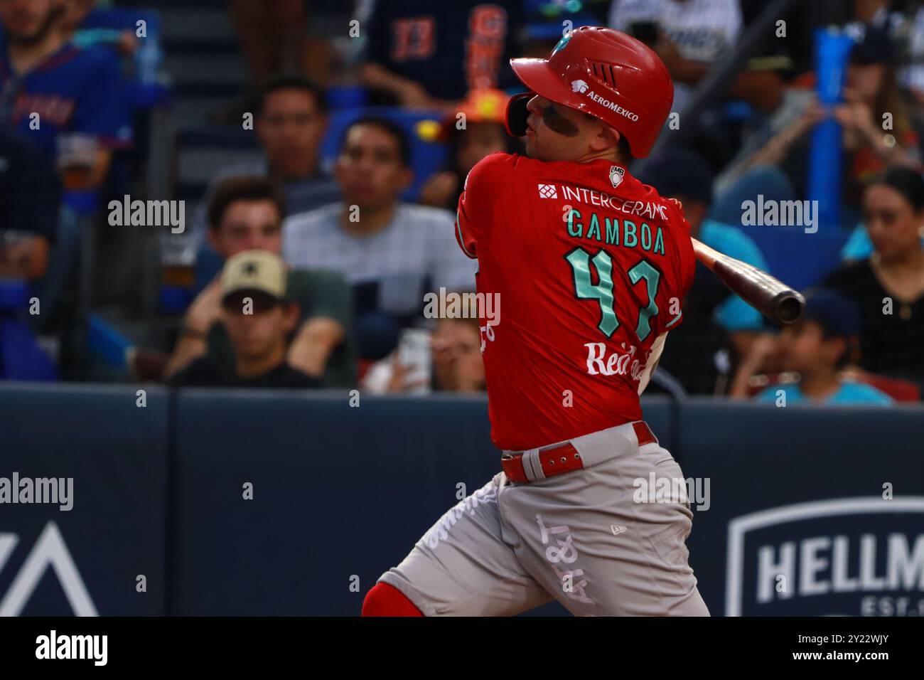 Monterrey, Mexico. 07th Sep, 2024. Juan Carlos Gamboa #47 of Diablos ...