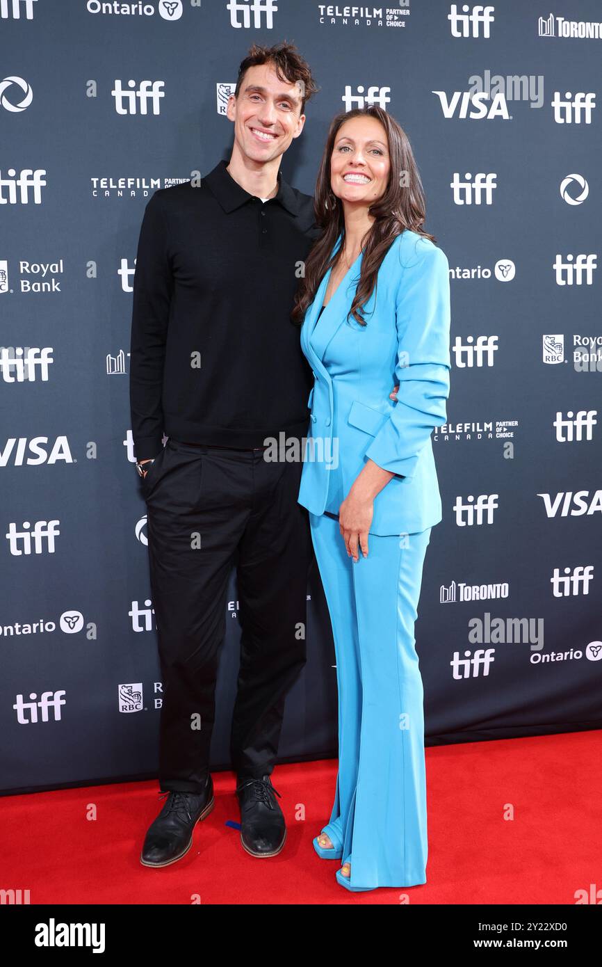 Toronto, Can. 07th Sep, 2024. Noah Pink attends the premiere of "Eden ...