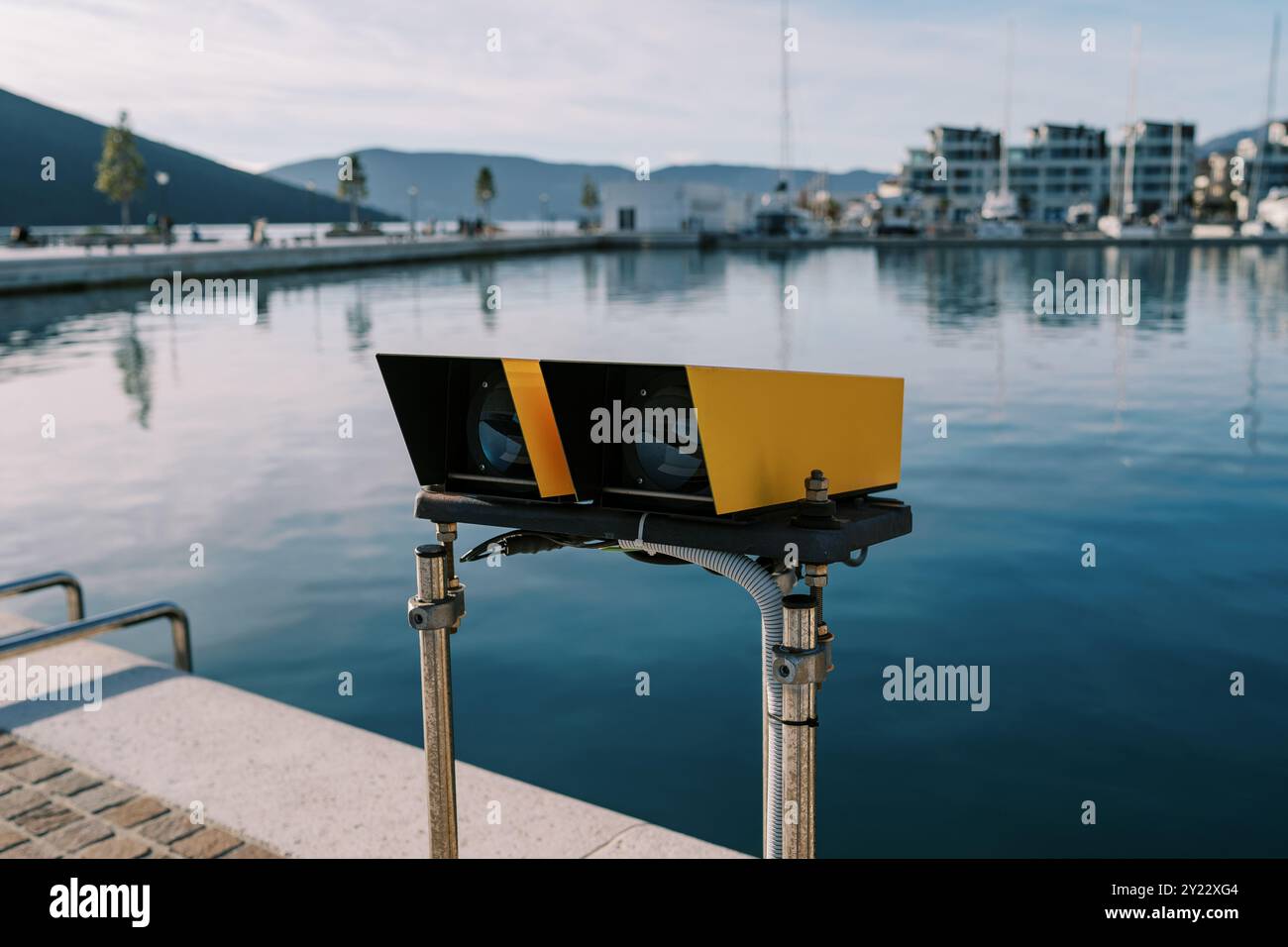 Pier observation equipment hi-res stock photography and images - Alamy