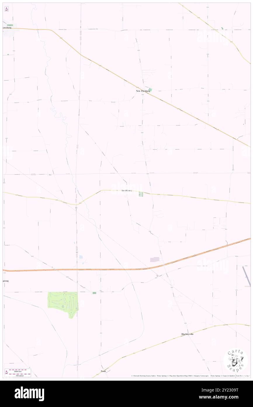Reedsburg, Wayne County, US, United States, Ohio, N 40 48' 31'', S 82 6 ...