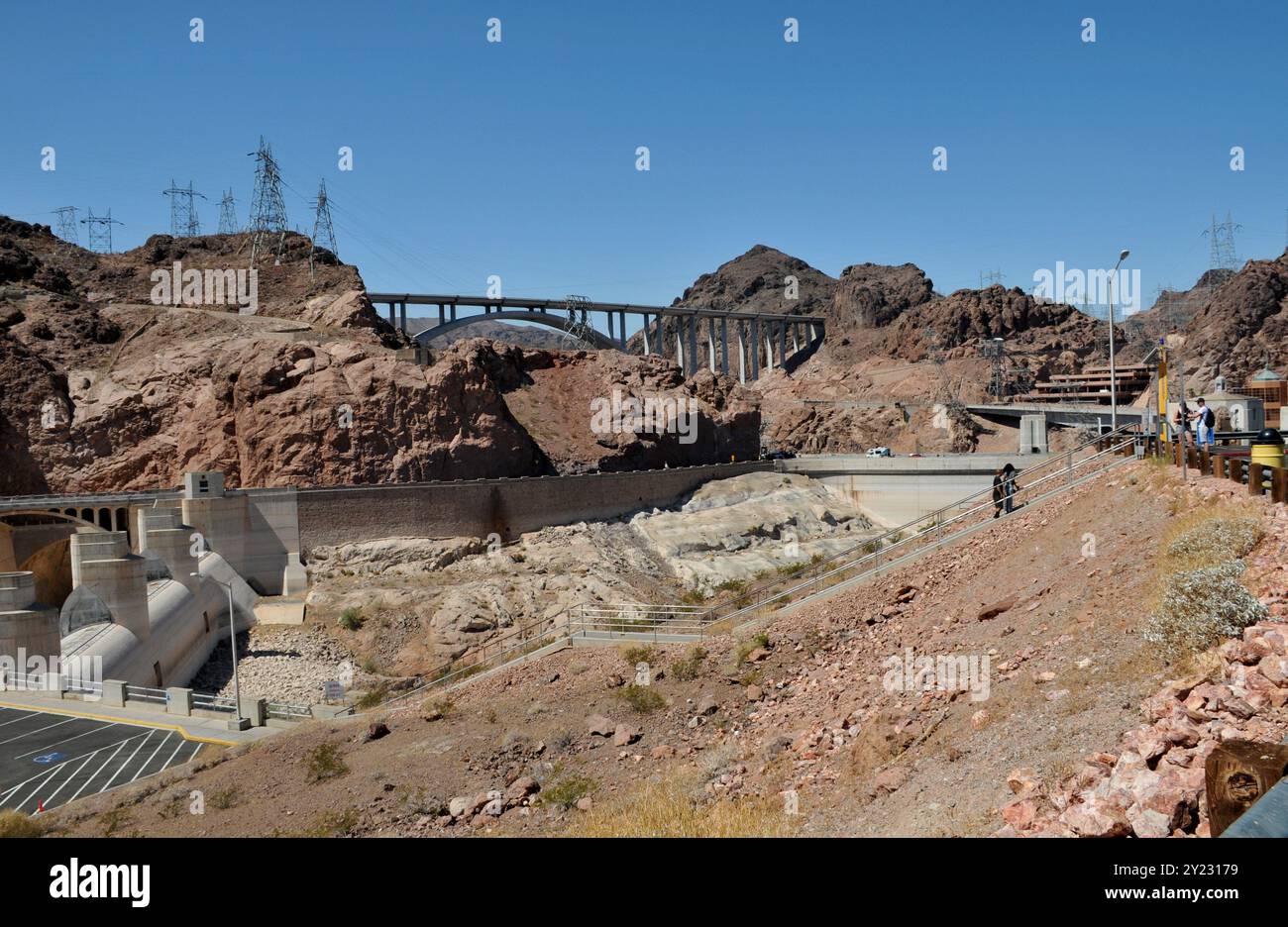 Boulder city / Hoover Dam/ Nevada-Arizona USA / 07..September 2019 ...