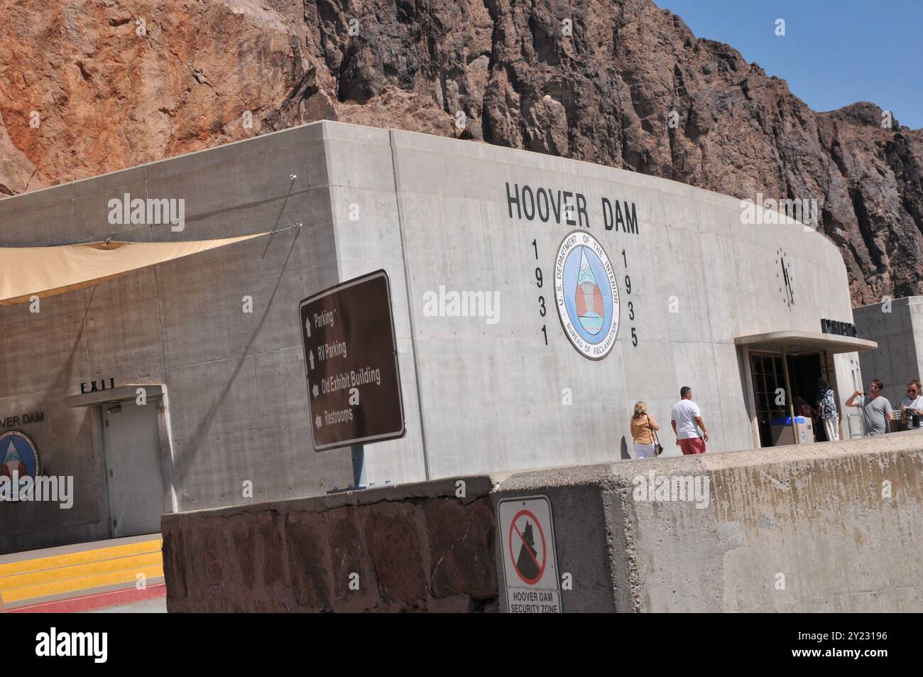 Boulder city / Hoover Dam/ Nevada-Arizona USA / 07..September 2019 ...