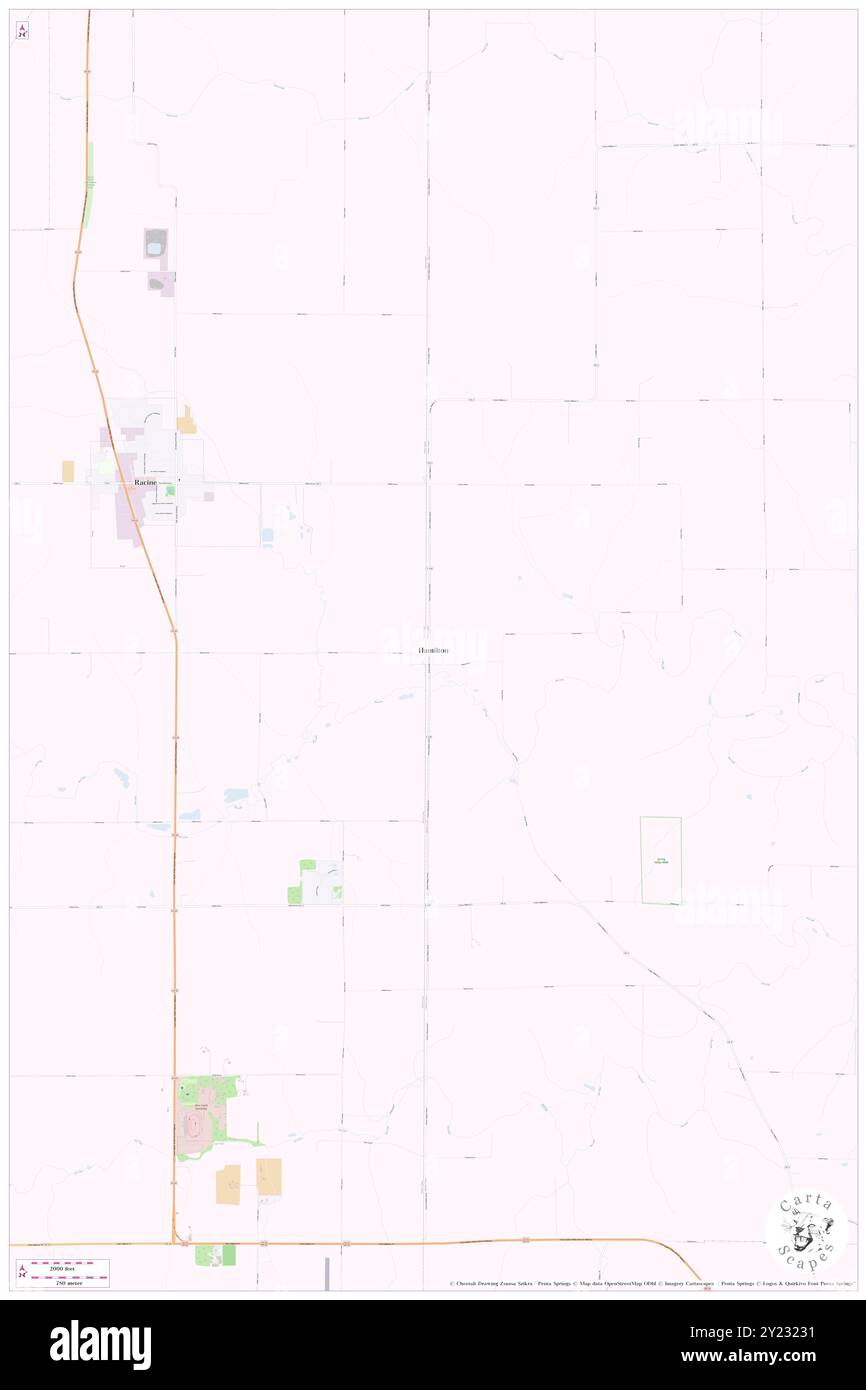 Hamilton, Fillmore County, US, United States, Minnesota, N 43 45' 41 ...