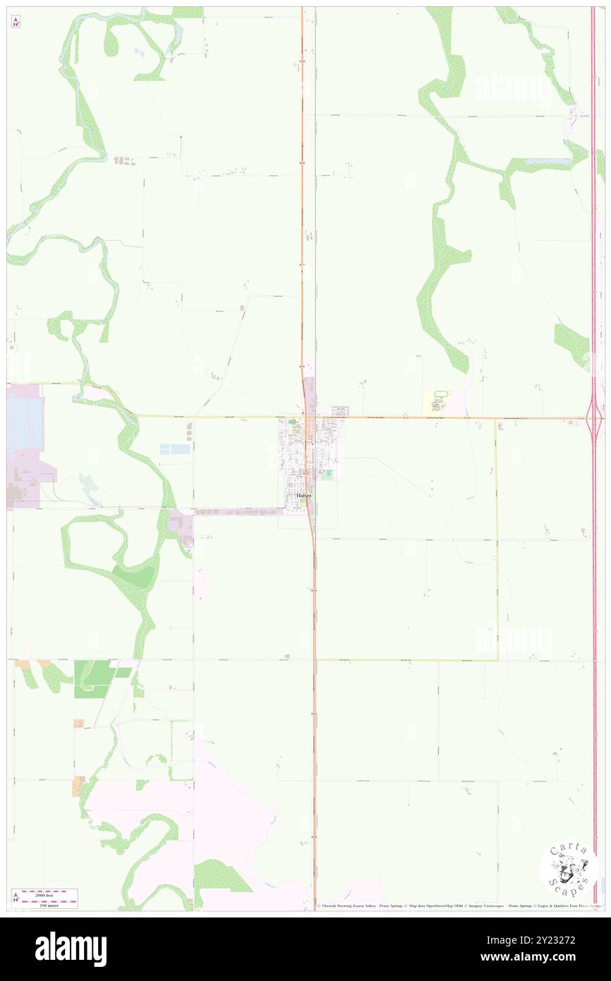 Halsey map hi-res stock photography and images - Alamy