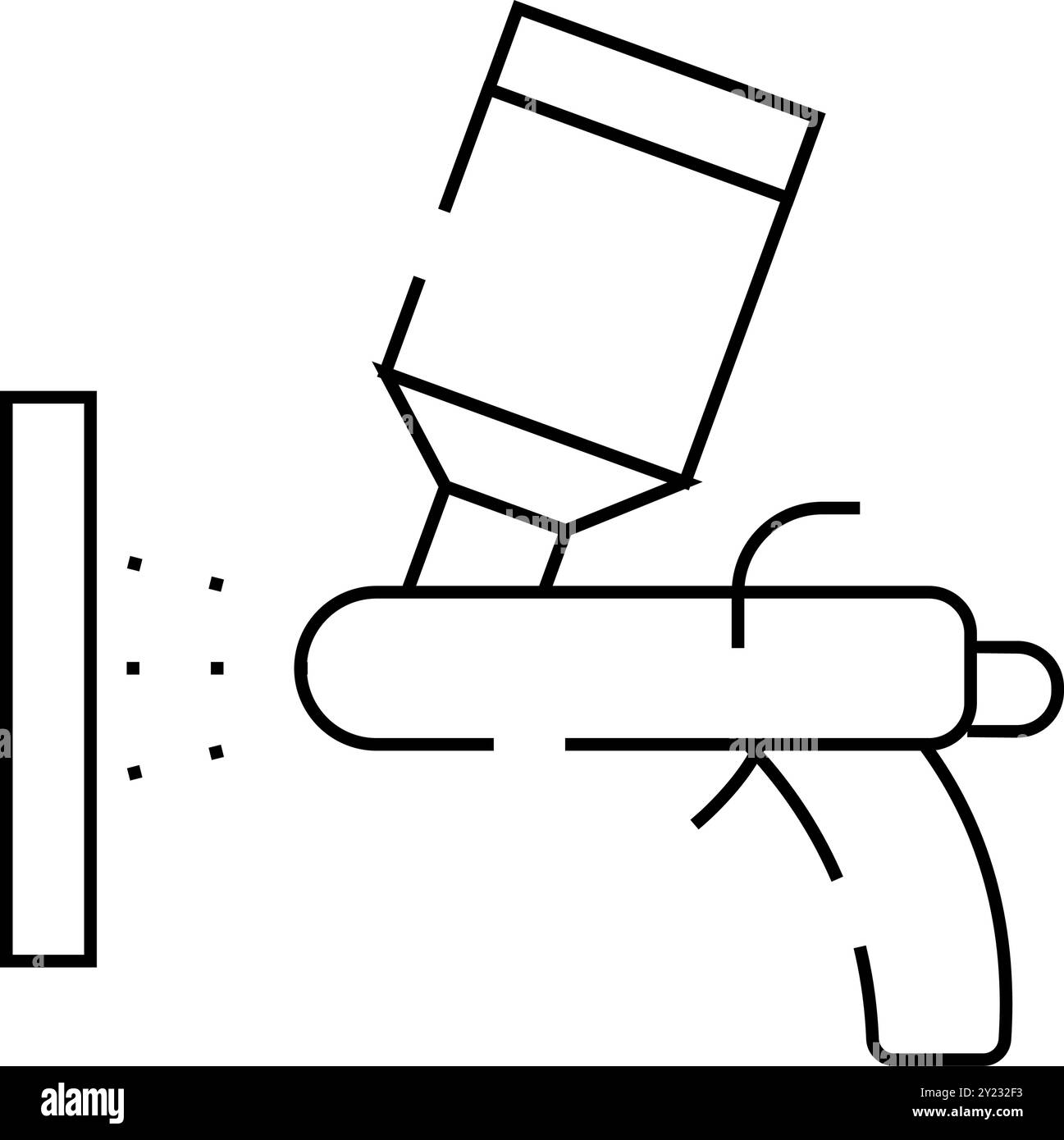 powder coating line icon vector isolated illustration Stock Vector ...