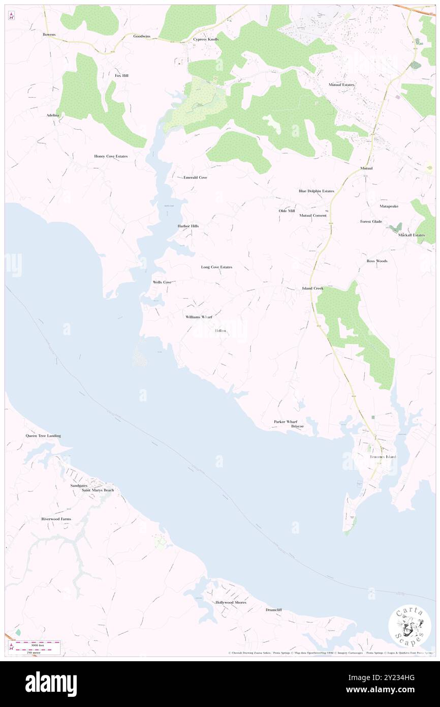 Hellen, Calvert County, US, United States, Maryland, N 38 26' 28'', S ...