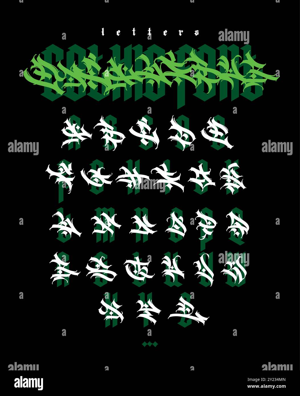 Vintage english signs Stock Vector Images - Alamy