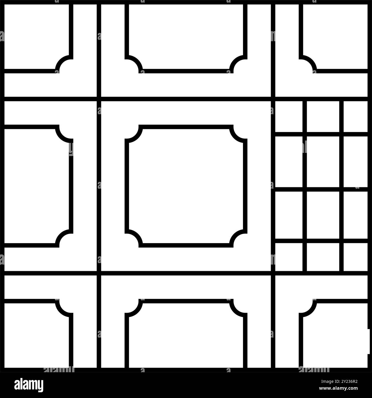 Broken floor tiles Stock Vector Images - Alamy