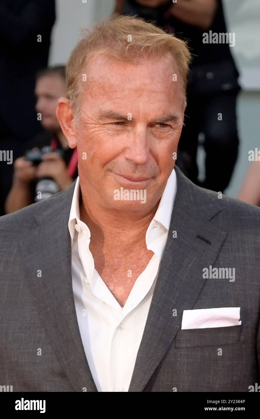 Kevin Costner bei der Preisverleihung der Biennale di Venezia 2024 / 81. Internationale ...