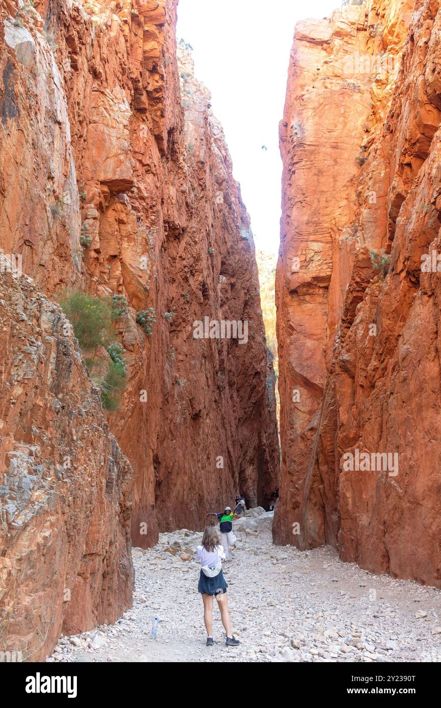 Standley Chasm, Hugh, West MacDonnell Ranges, West MacDonnell National ...
