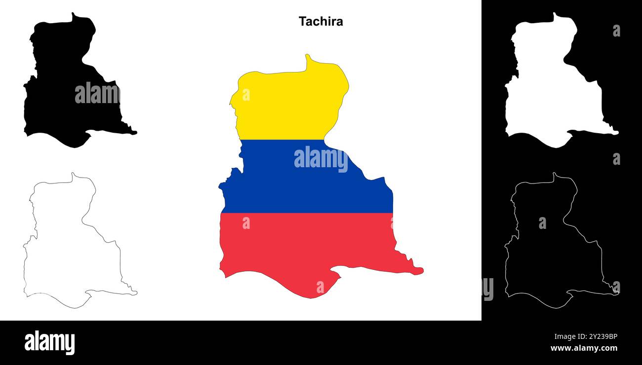 Tachira outline hi-res stock photography and images - Alamy