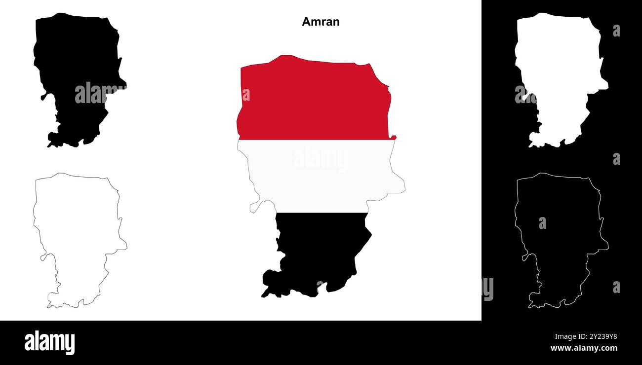 Blank amran map hi-res stock photography and images - Alamy