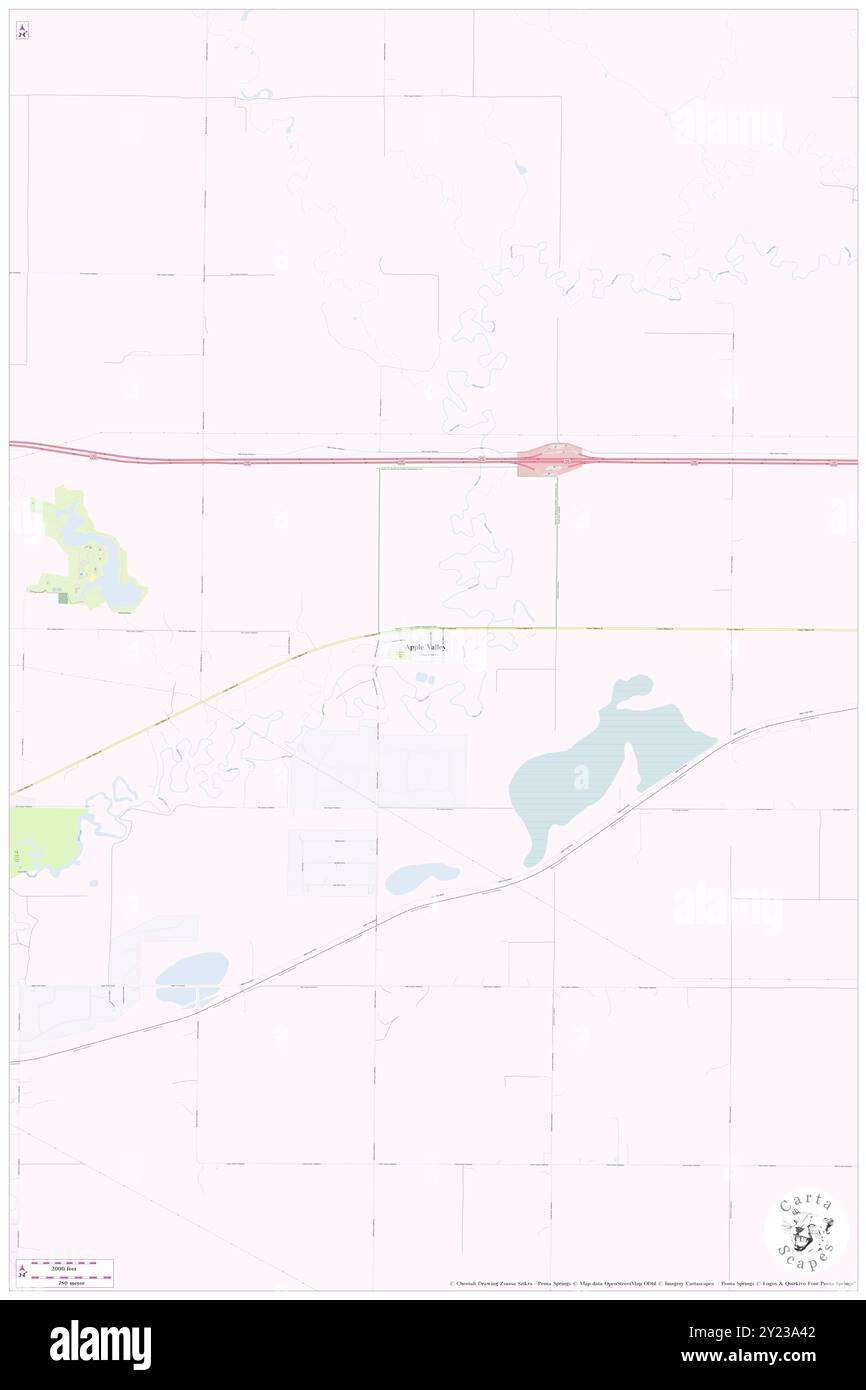 Apple Valley, Burleigh County, US, United States, North Dakota, N 46 49 ...