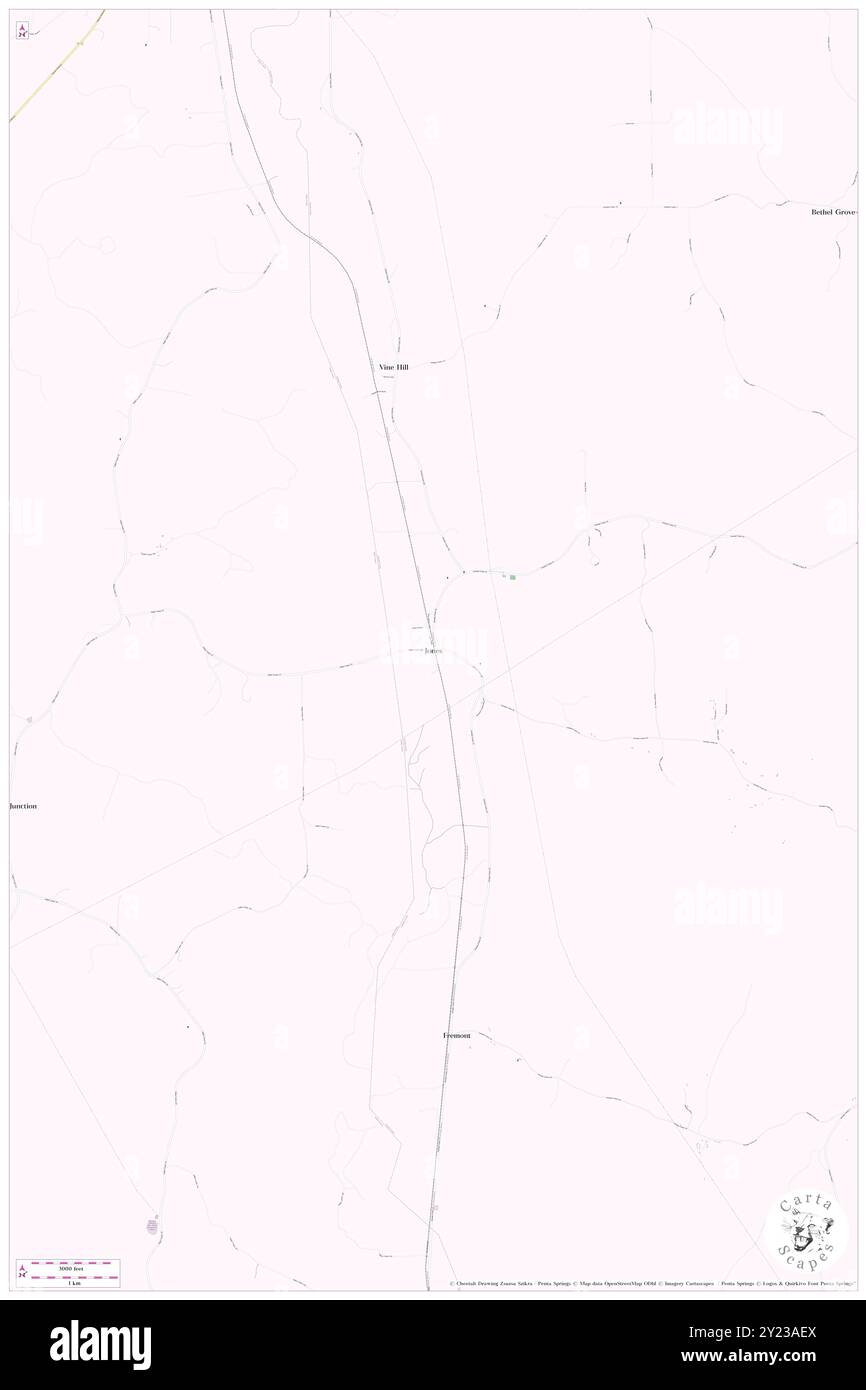Jones, Autauga County, US, United States, Alabama, N 32 35' 2'', S 86 ...