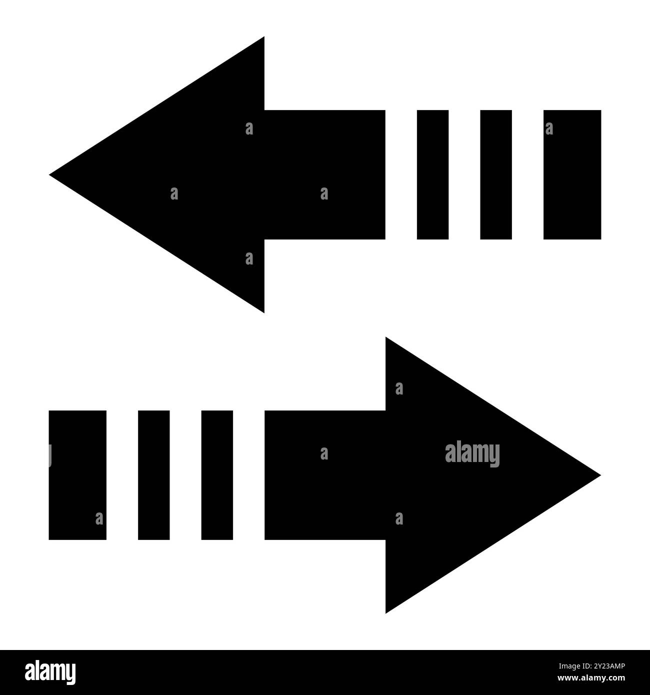 Turn back sign Black and White Stock Photos & Images - Alamy