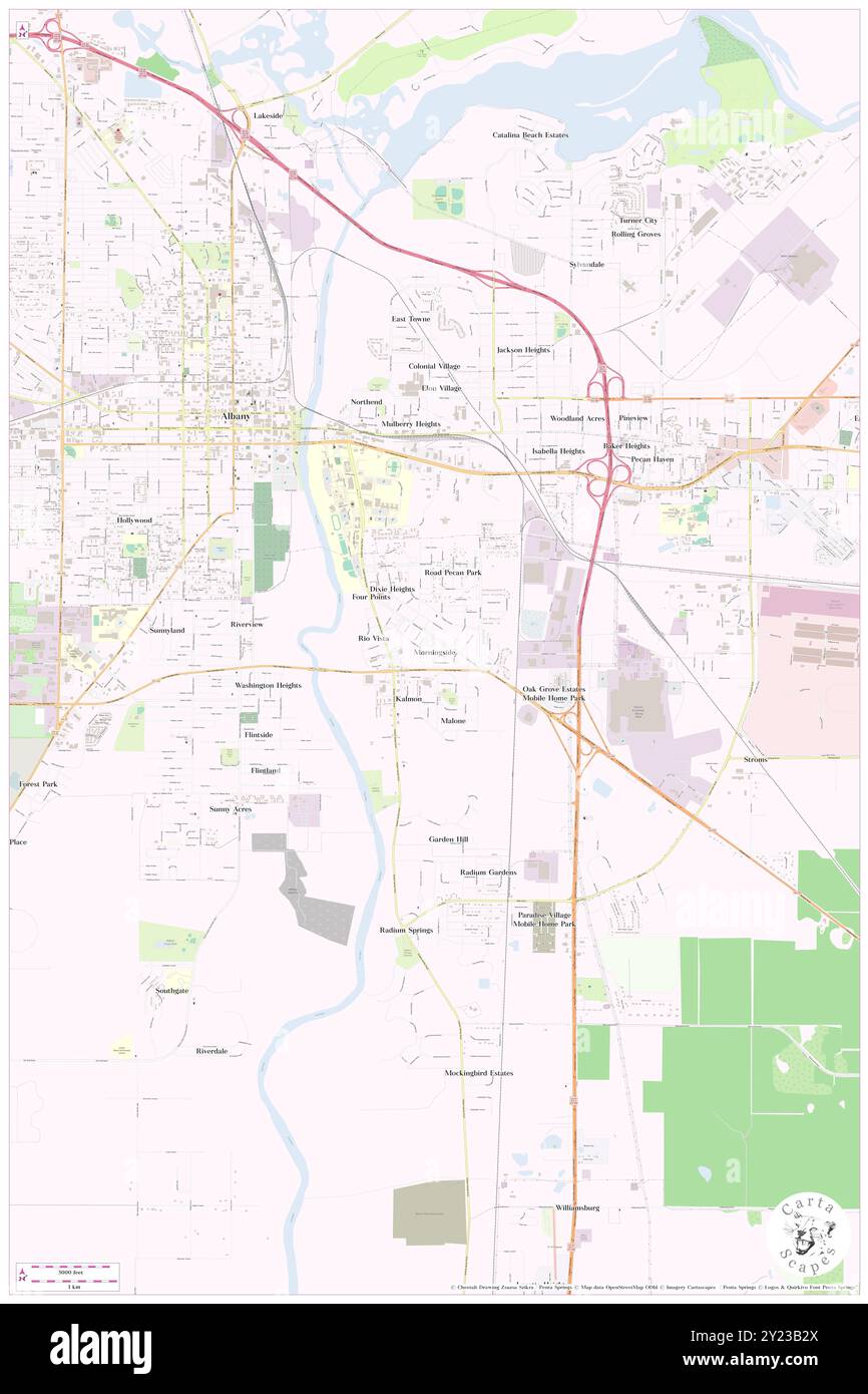 Morningside, Dougherty County, US, United States, Georgia, N 31 33' 15 ...