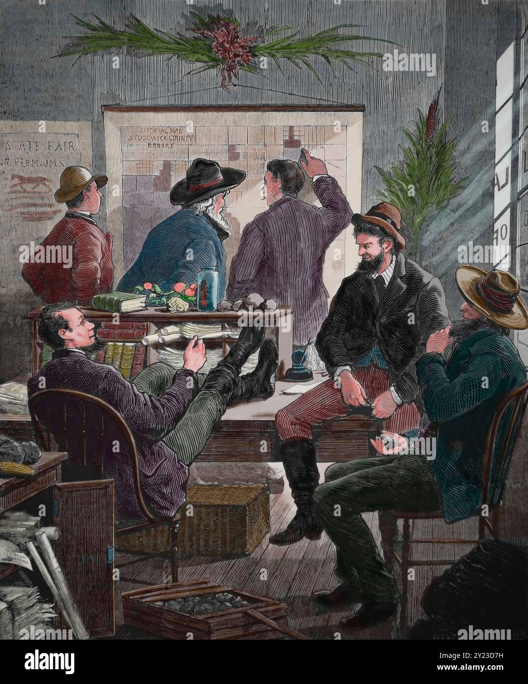 Pioneers great plains hi-res stock photography and images - Alamy