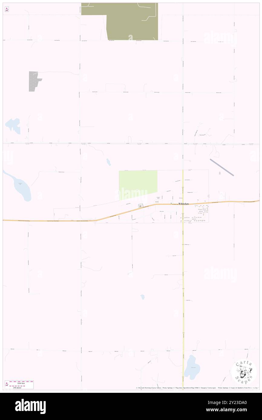 Whitelaw, Manitowoc County, US, United States, Wisconsin, N 44 8' 40 ...