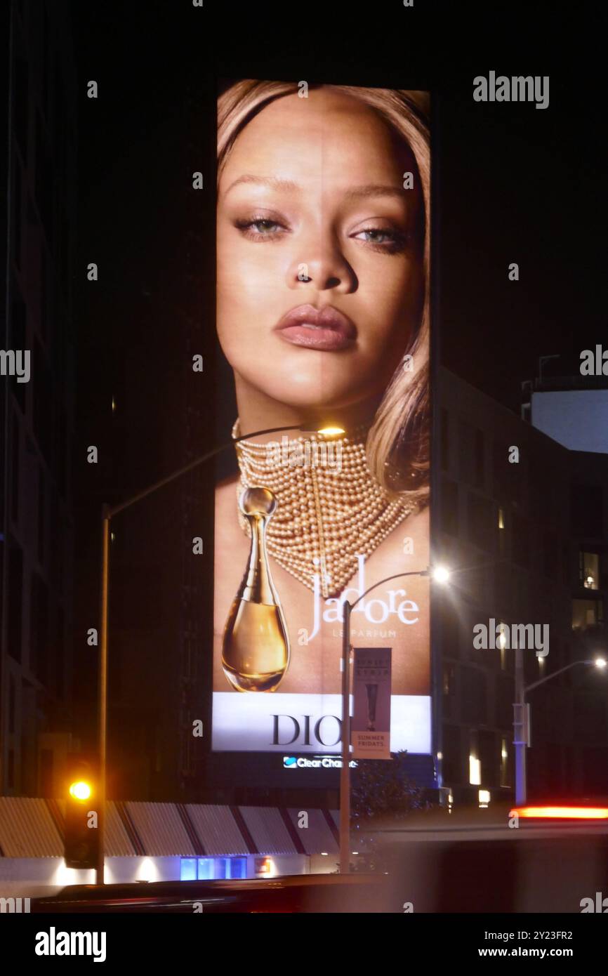 Los Angeles, California, USA 7th September 2024 Rihanna Dior Billboard ...
