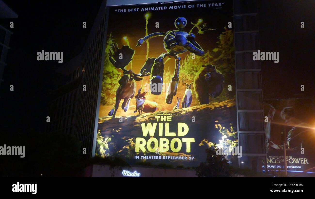 Los Angeles, California, USA 7th September 2024 The Wild Robot ...