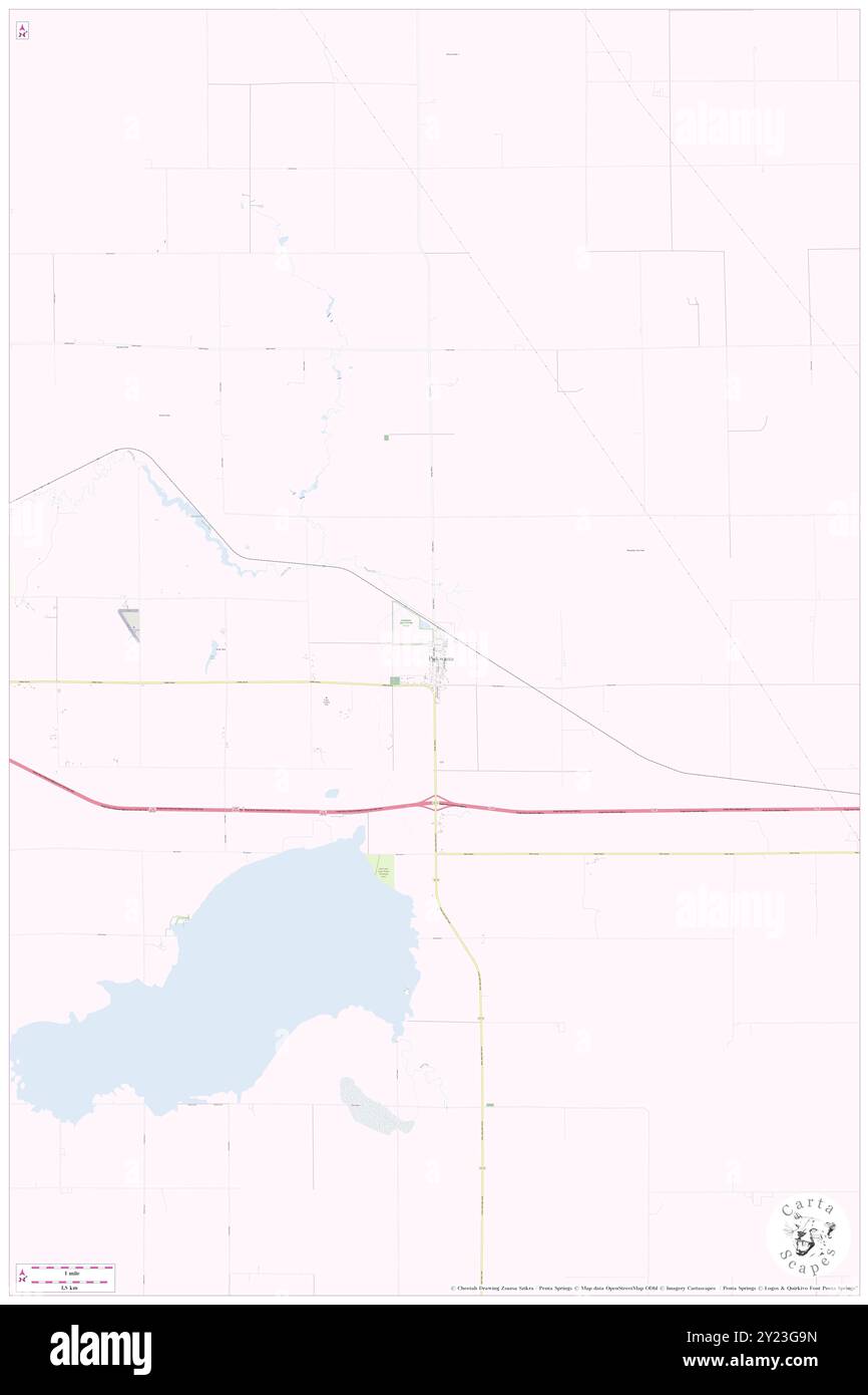 Brule south dakota map hi-res stock photography and images - Alamy