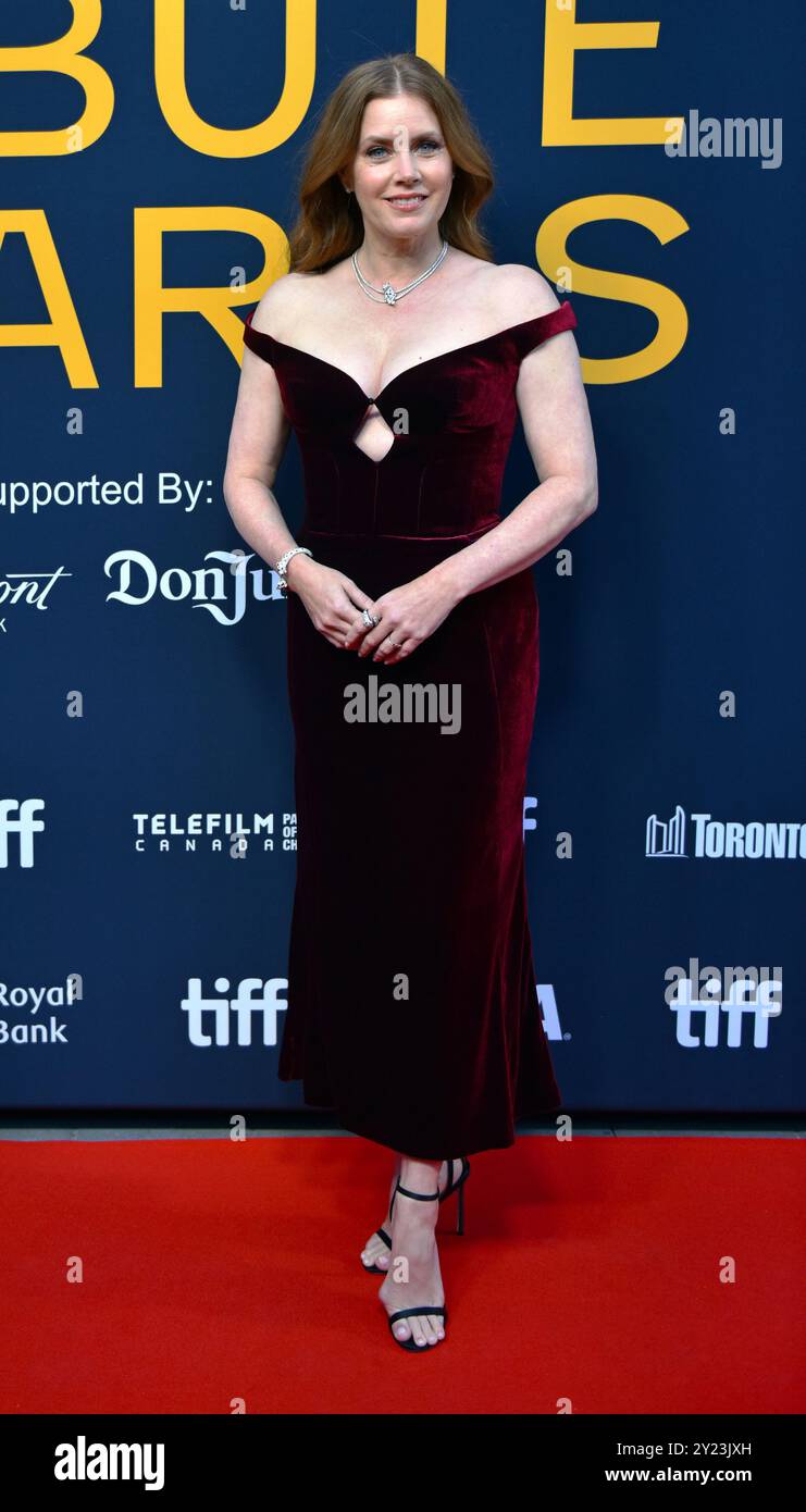 Toronto, Canada. 08th Sep, 2024. Amy Adams attends the TIFF Tribute ...
