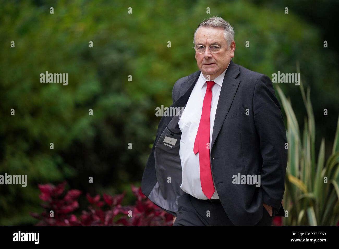 Chief Whip Sir Alan Campbell arrives in Downing Street, London, for a ...