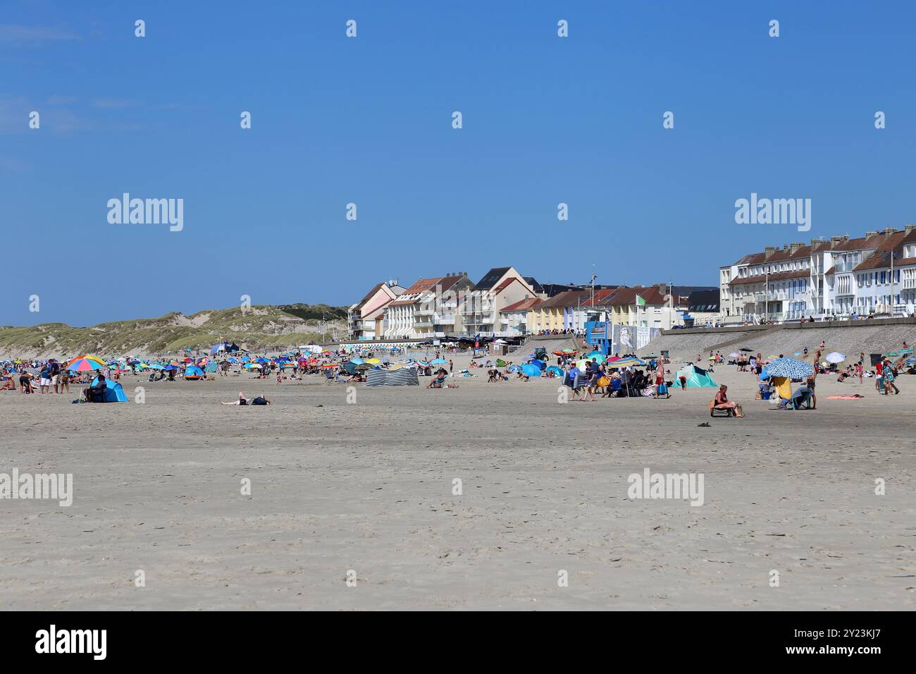 Esplanade, Fort Mahon Plage, Côte Picarde, Somme, Hauts de France, La ...