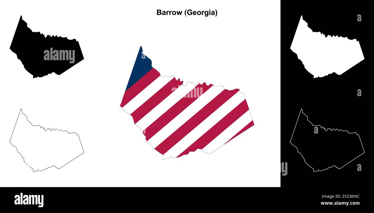 Blank barrow map hi-res stock photography and images - Alamy