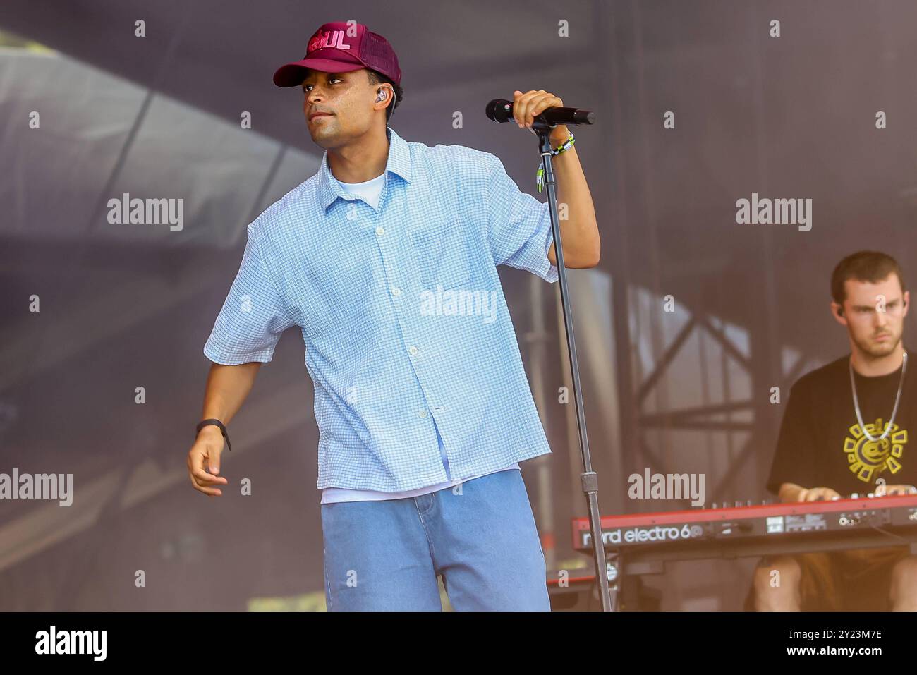 Konzert von Loyle Carner, at Lollapalooza Berlin, Olympiastadion Loyle ...