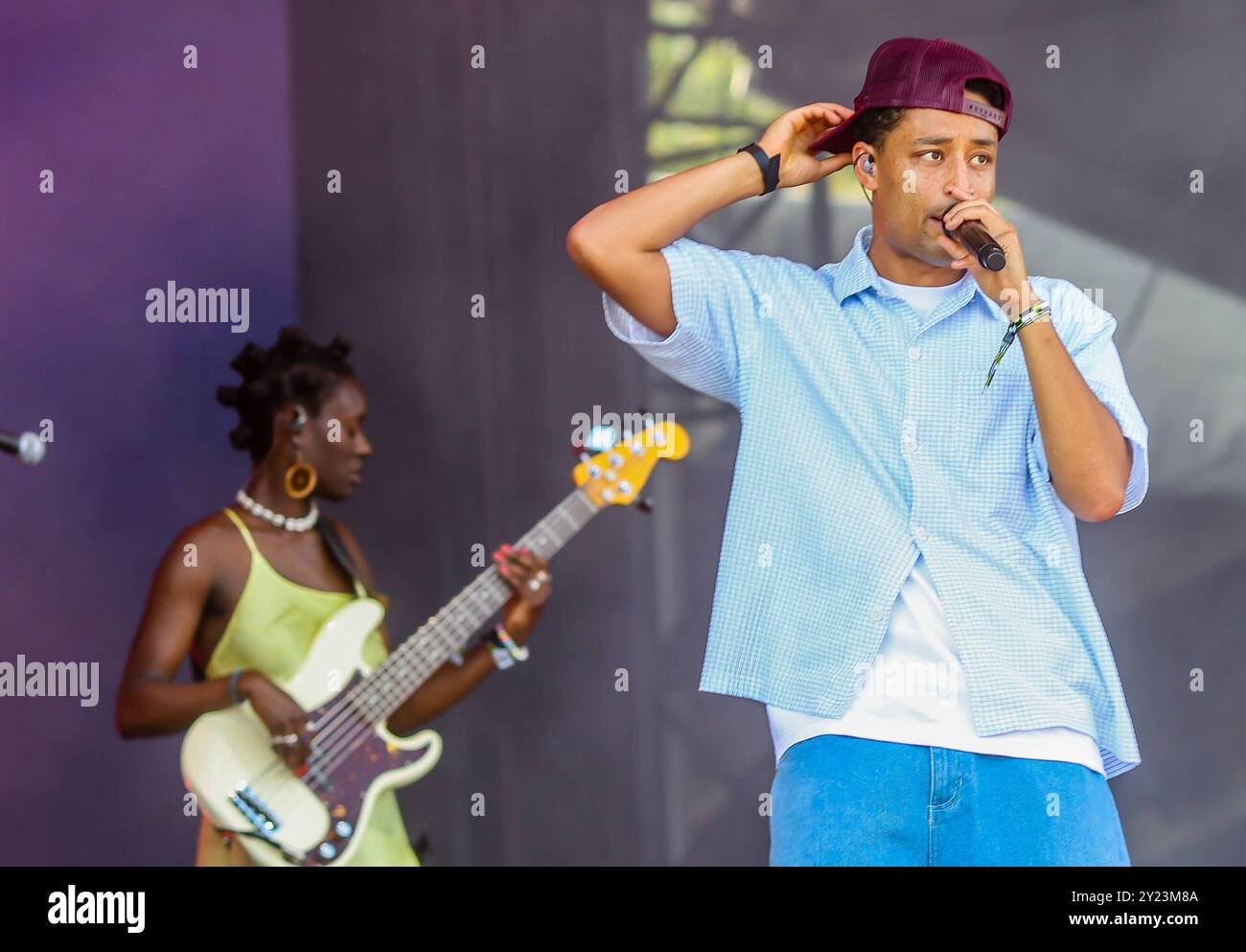 Konzert von Loyle Carner, at Lollapalooza Berlin, Olympiastadion Loyle ...