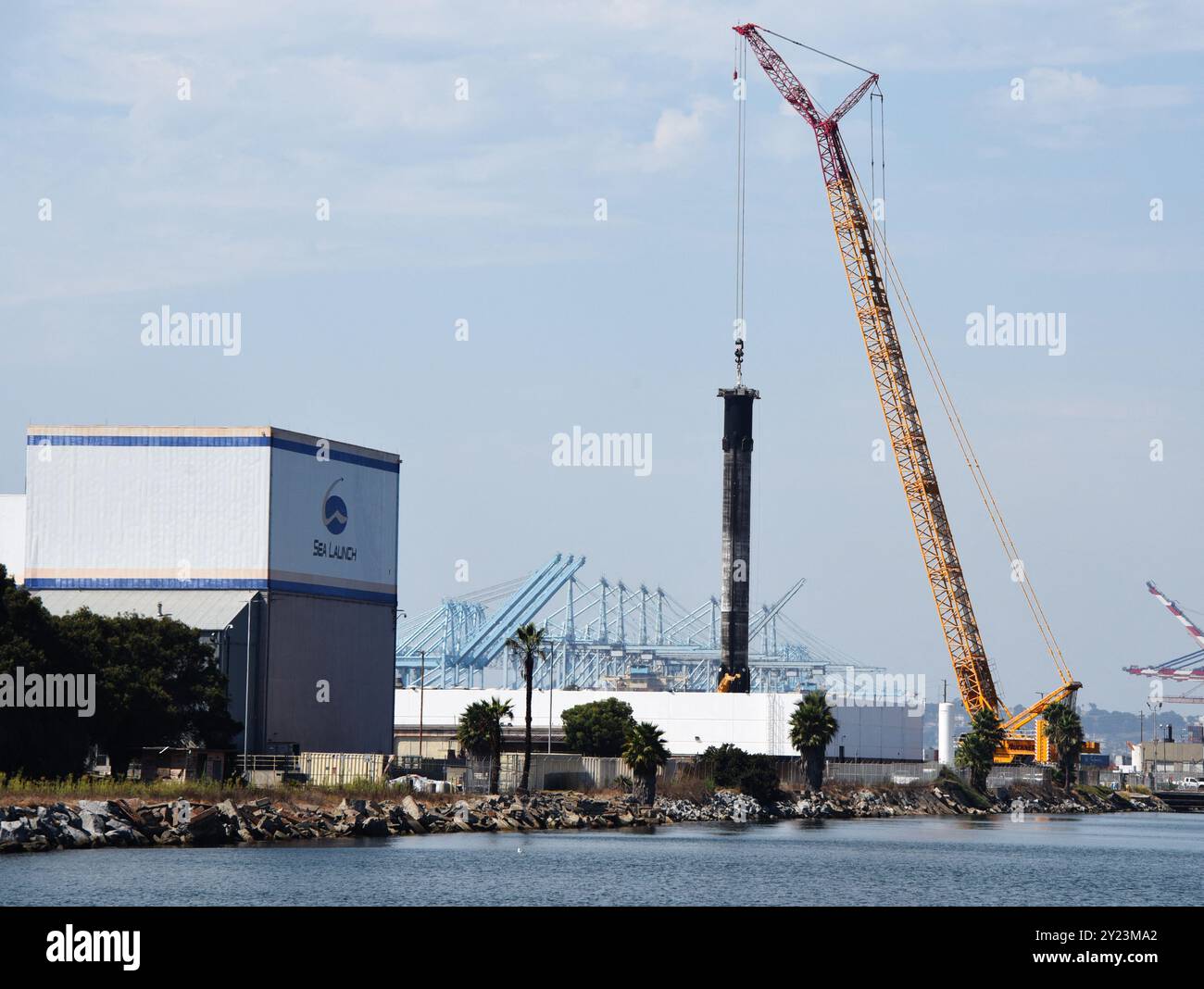 The first stage booster used in the NROL-113 launch on September 5th ...