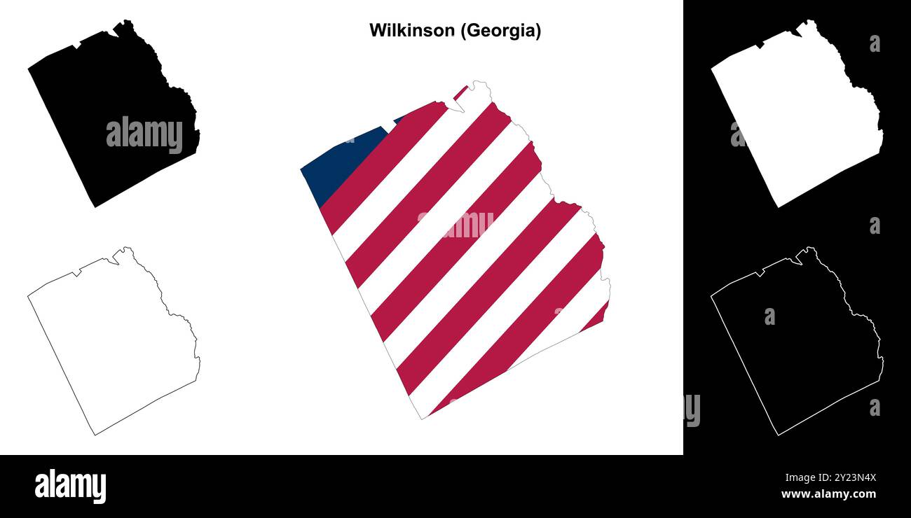 Map of wilkinson hi-res stock photography and images - Alamy