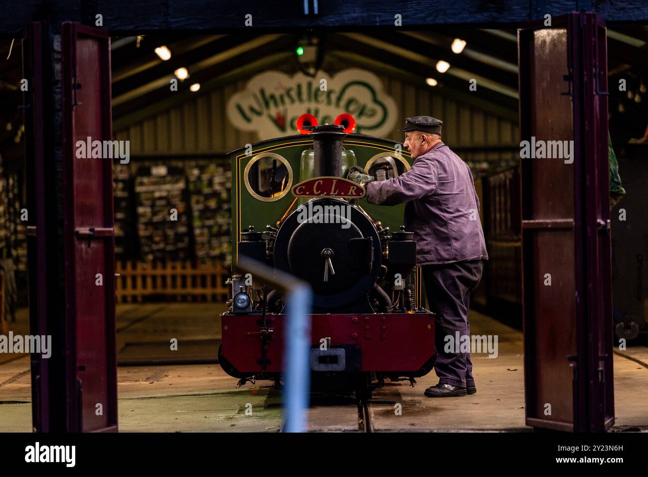 Denby Dale, UK, 08 September 2024, Kirklees Light Railway gala at ...