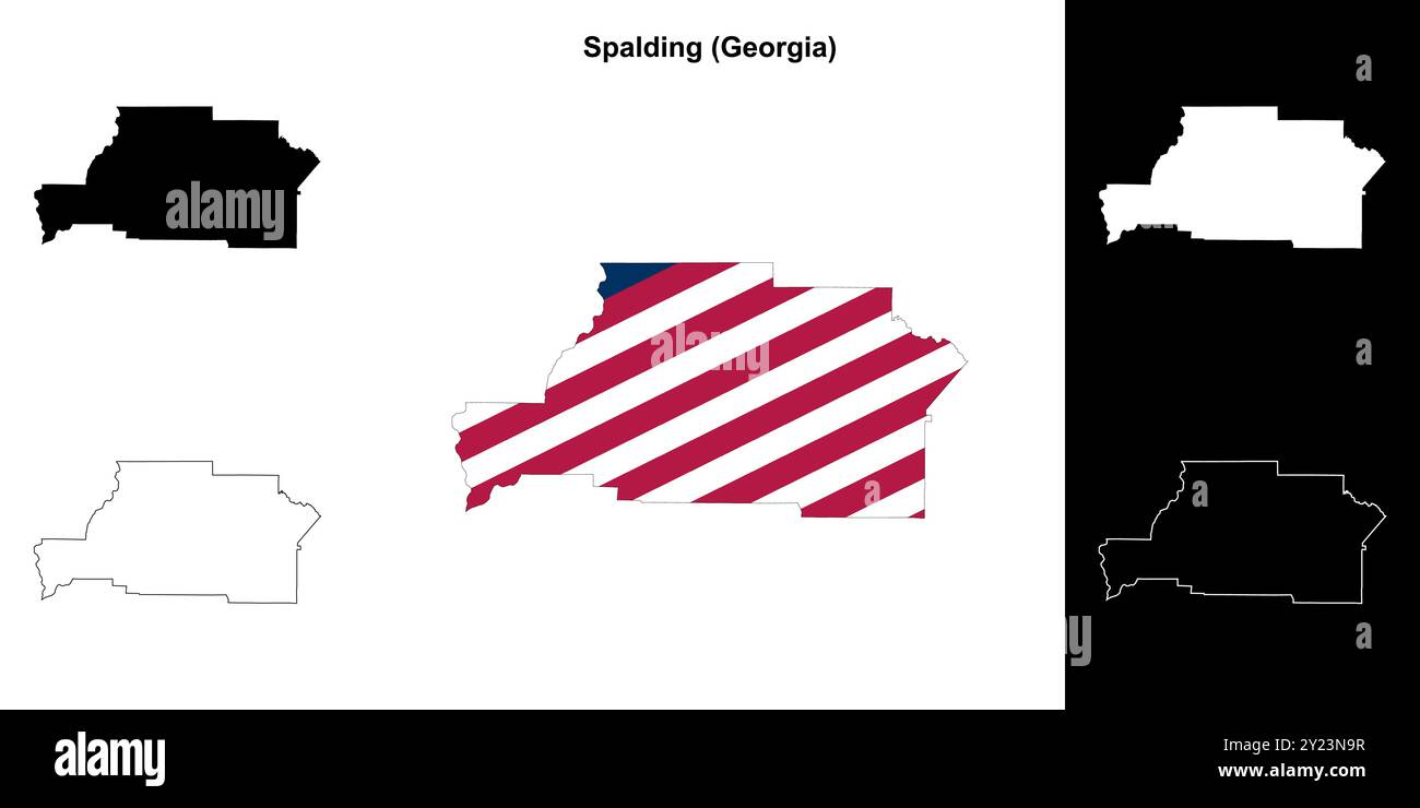 Spalding map hi-res stock photography and images - Alamy