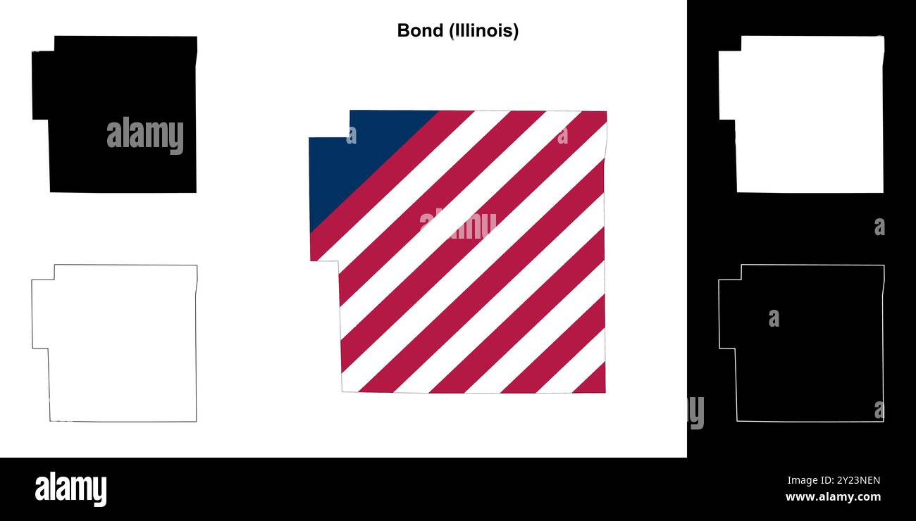 Blank bond map Stock Vector Images - Alamy