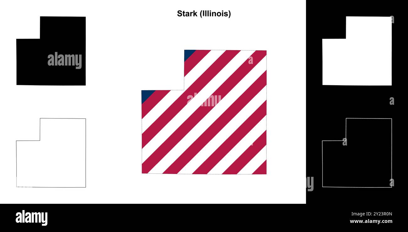 Blank stark map hi-res stock photography and images - Alamy