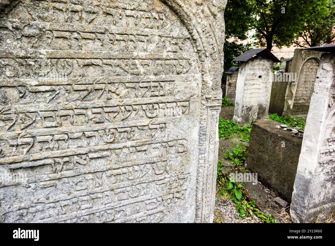Remuh Cemetery, 16th century, medieval core of Kazimierz, historical ...