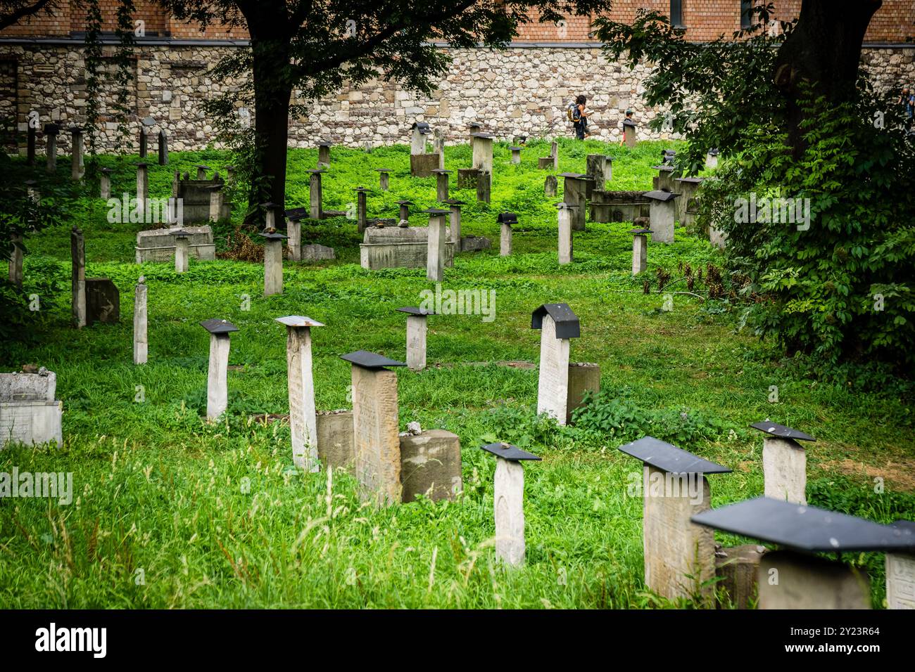 Remuh Cemetery, 16th century, medieval core of Kazimierz, historical ...