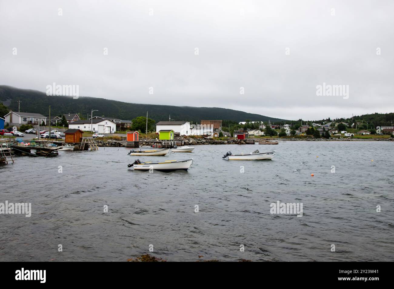 View of Trinity Bay from Heart's Content, Newfoundland & Labrador ...