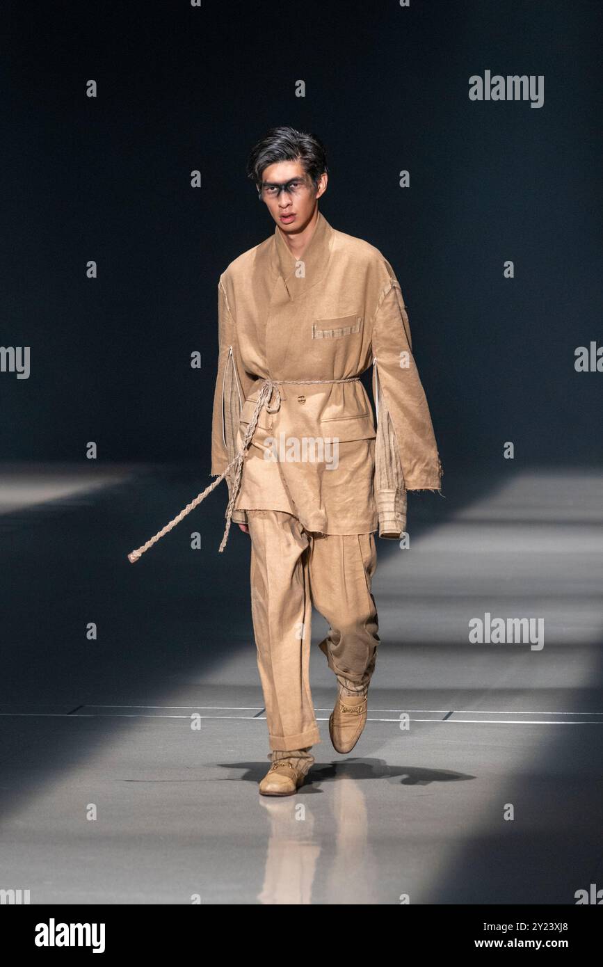 Tokyo, Japan. 6th Sep, 2024. Runway model, September 6, 2024 - Rakuten ...
