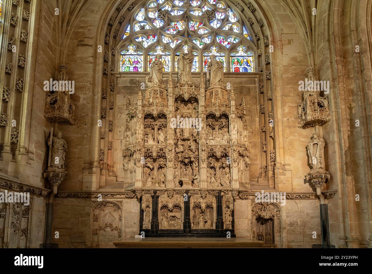 Alabasterretabel Die sieben Freuden Mariens Alabasterretabel, Die ...