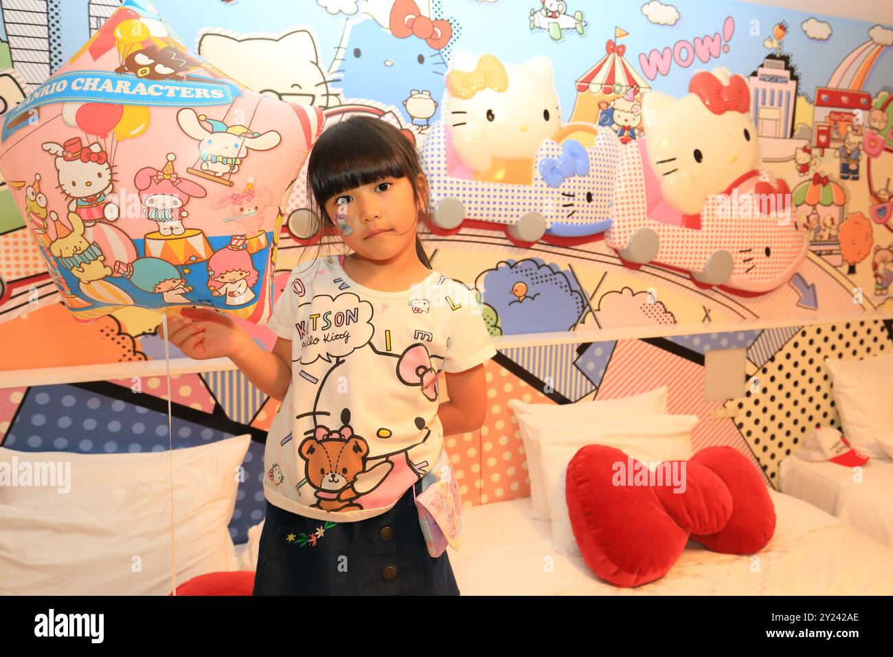 Keio Plaza Hotel Tama x Hello Kitty Room Stock Photo - Alamy