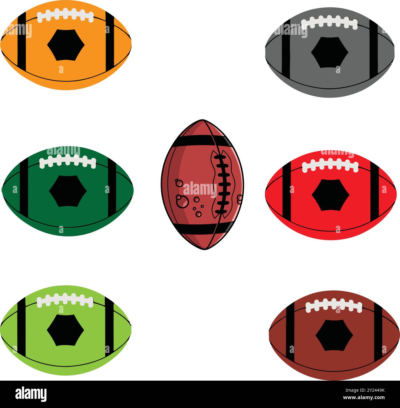 Minimal football icons hi-res stock photography and images - Alamy