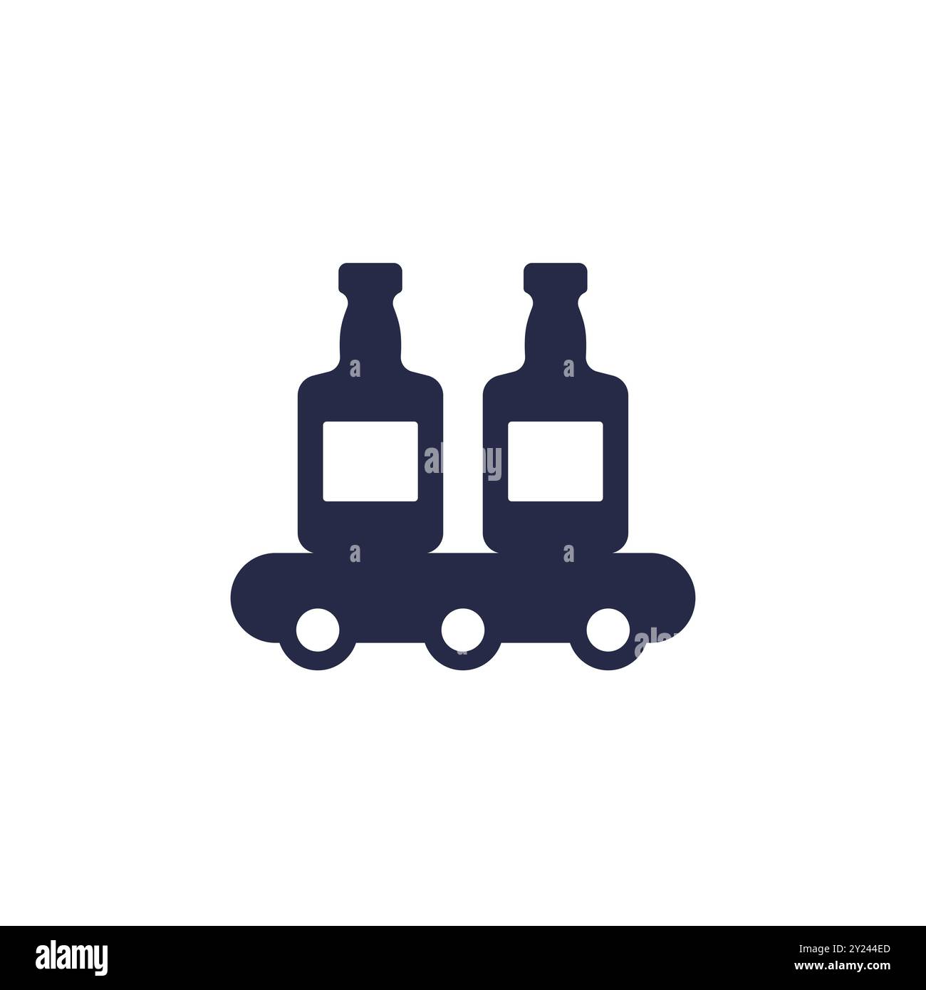Alcohol production icon on white Stock Vector Image & Art - Alamy